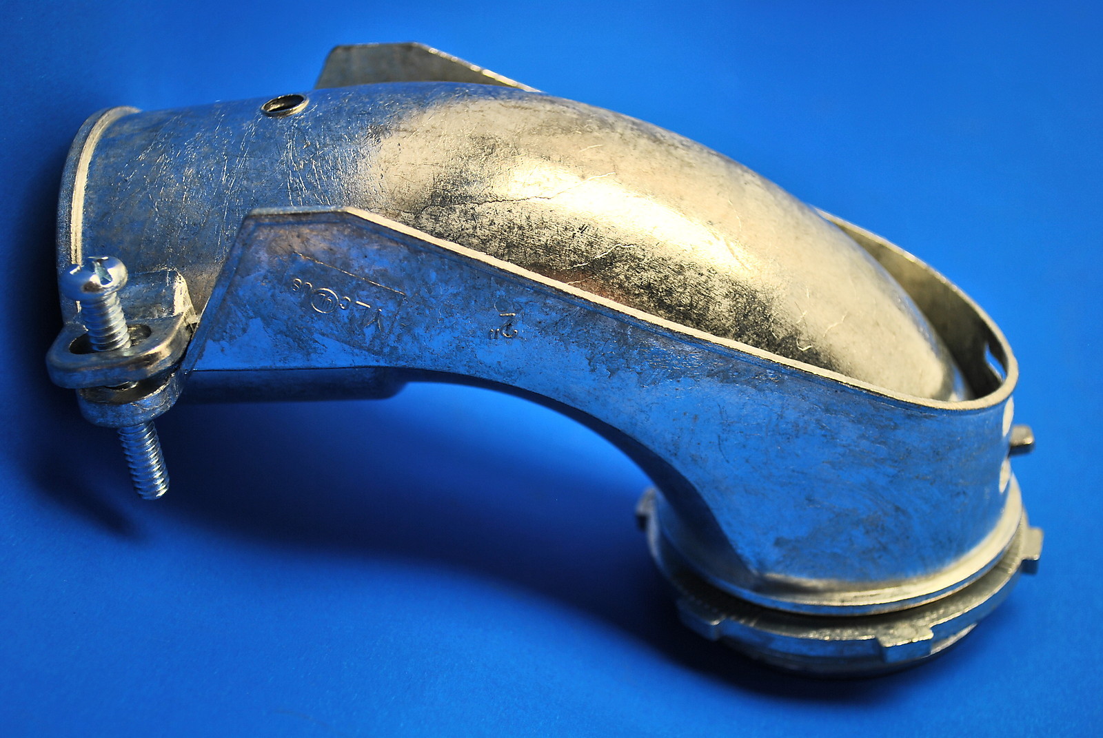 2" Die Cast 90° Angled Flex / Greenfield / BX Connector | eBay