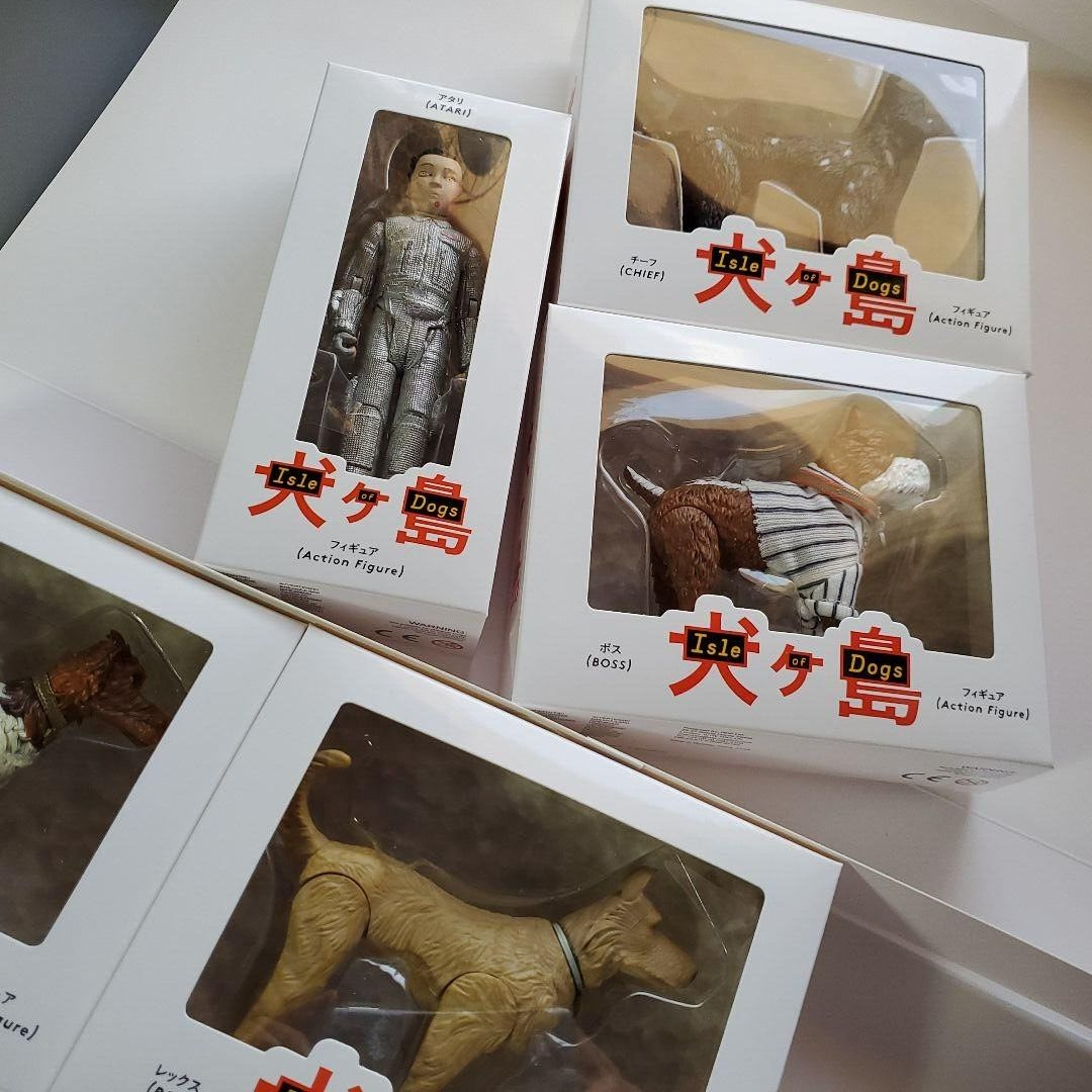 Isle Of Dogs Exclusive Figure 6 Pcs Complete Set Atari REX DUKE BOSS ...