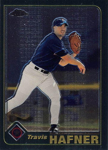 2001 Topps Traded Chrome Baseball Travis Hafner RC #T210 NM/MT TEXAS ...