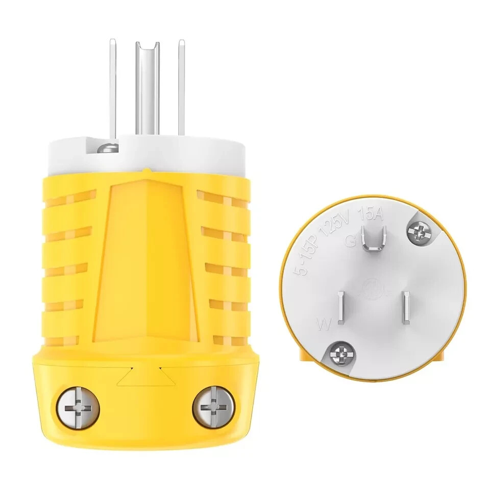 20 Amp 110V Plugs Male Electrical Plugs Drop Cord Extension Cord Ends ...