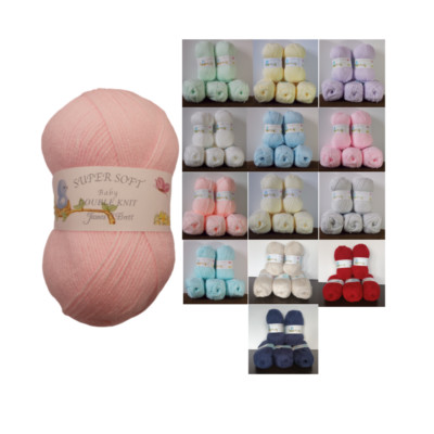 James C Brett Supersoft Baby DK Wool/Yarn 100g x5 - Bundles | eBay UK