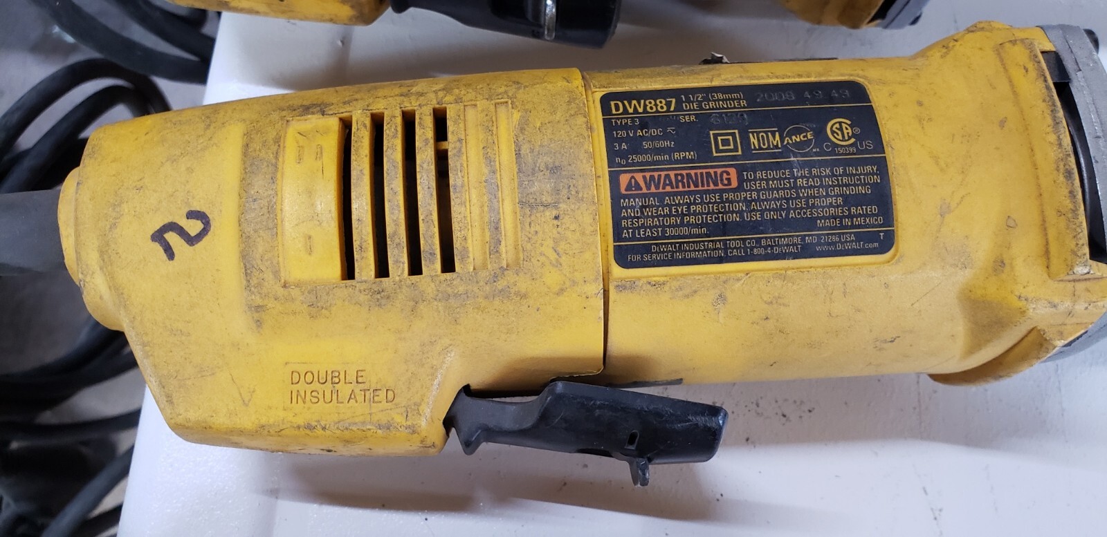 DEWALT DW887 Grinder Die 1 1/2 in G0774453 for sale online | eBay