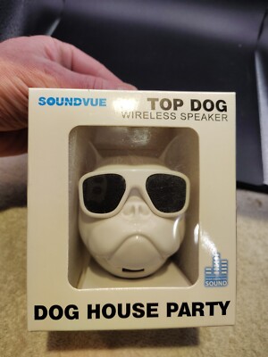 New Soundvue Top Dog Wireless Speaker DOG HOUSE PARTY Wireless ...