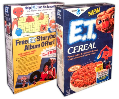 General Mills E.T. Cereal BOX (BOX ONLY!) | eBay