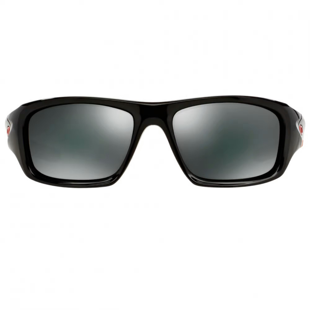 OAKLEY VALVE OO 9236-22 Polished Black / Black Iridium Sunglasses OO9236