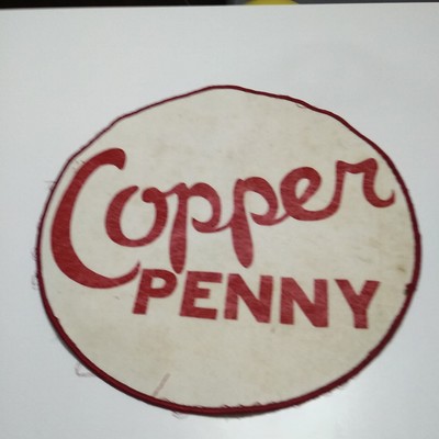 VINTAGE LARGE COPPER PENNY PATCH 9 3/4" WIDE | eBay