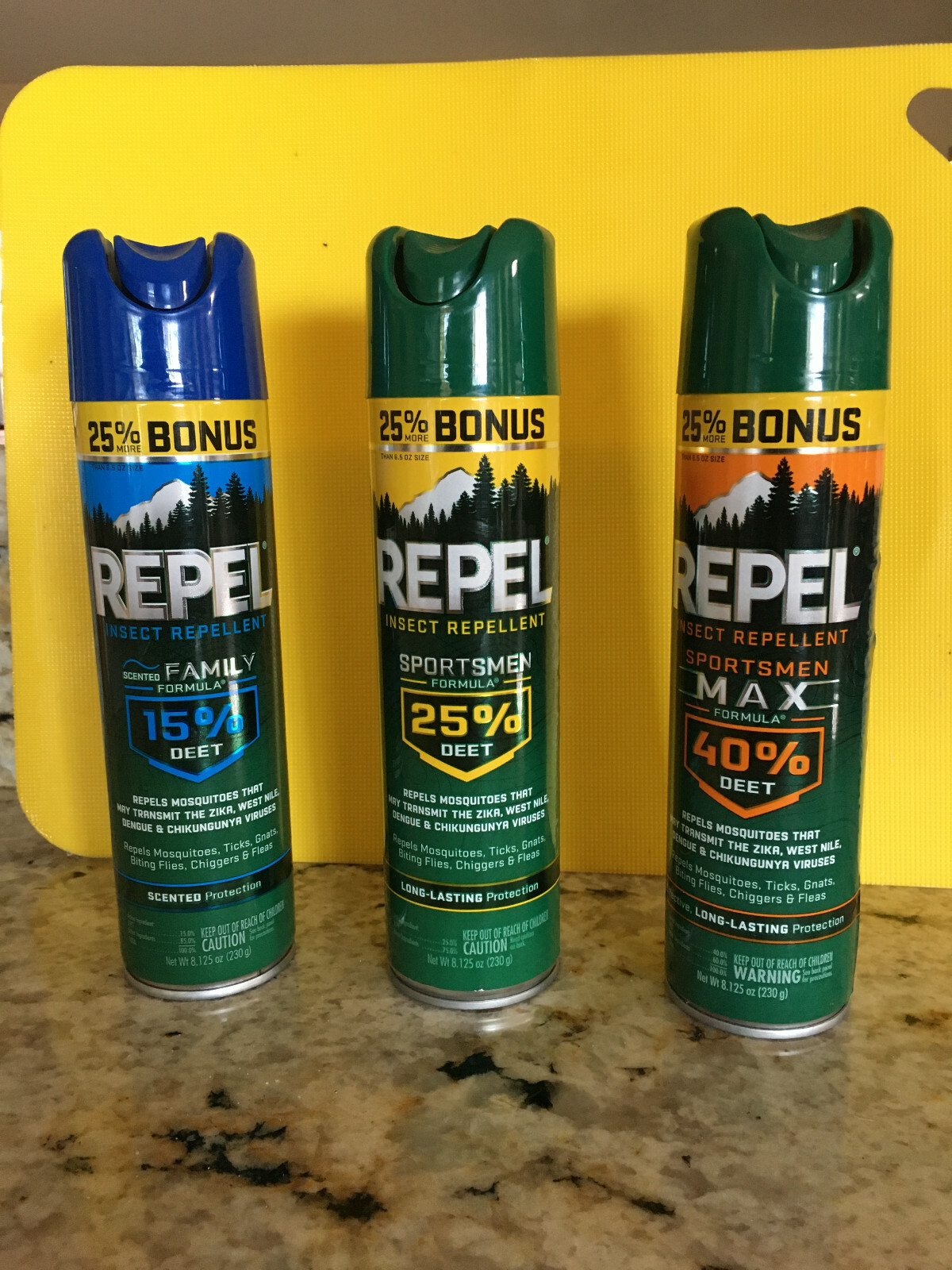 Repel Insect Repellent Formulas 15% and 25% DEET, 8.125oz NEW, EA. | eBay