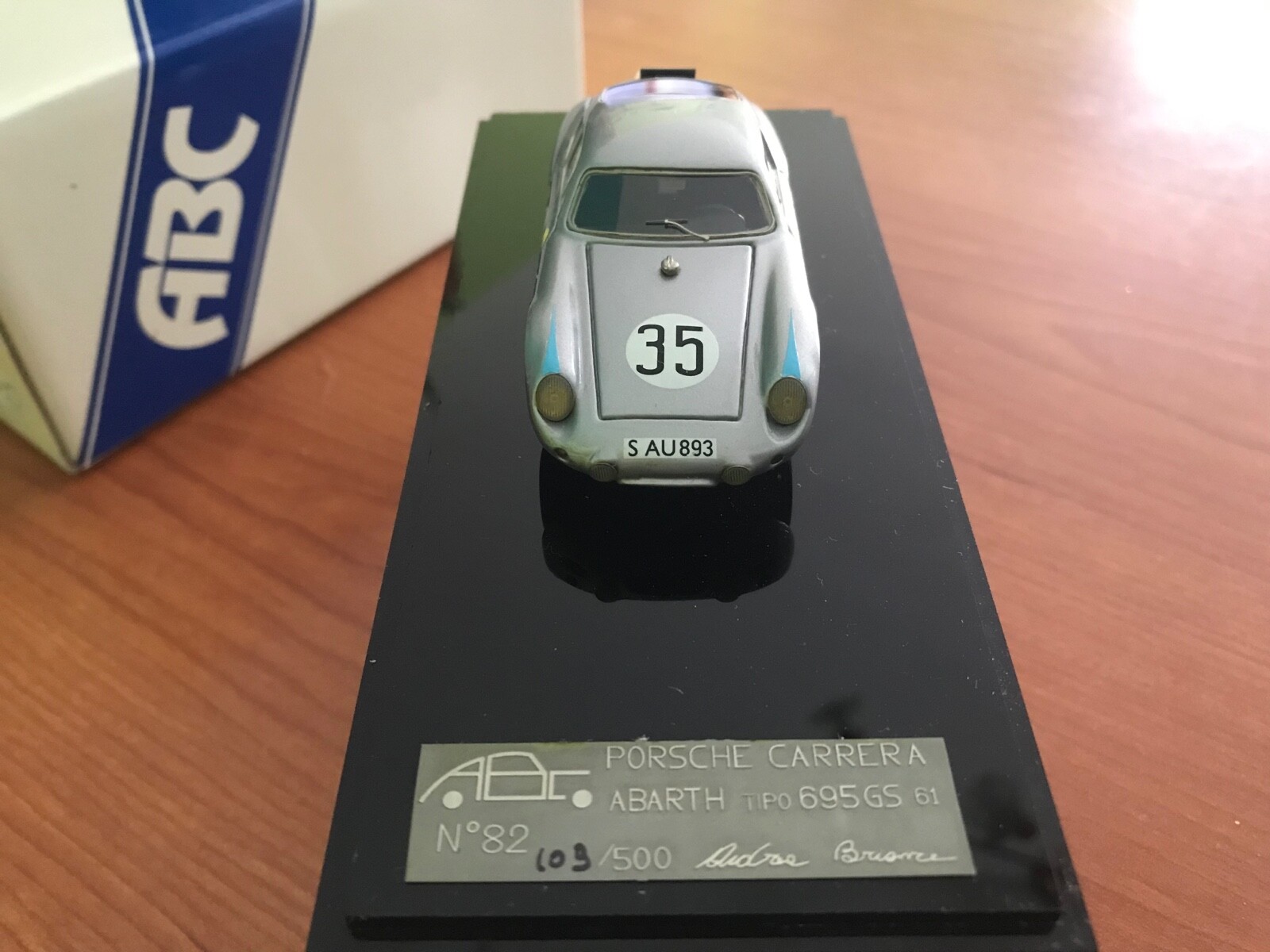 Porsche Carrera Abarth Type 695 GS 1:43 ABC 82C 103/500 Edicion Limited ...