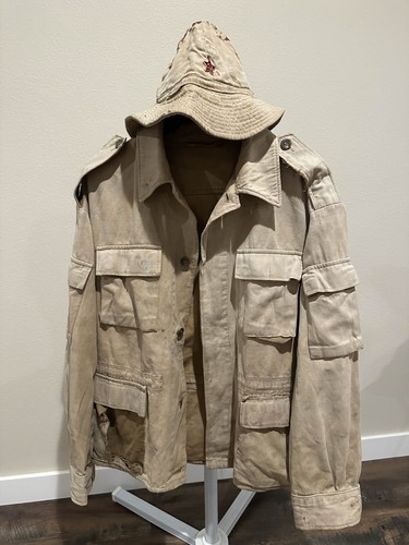 Soviet Afghan War Army Afghanka Jacket Panama Hat Uniform Set Salty ...