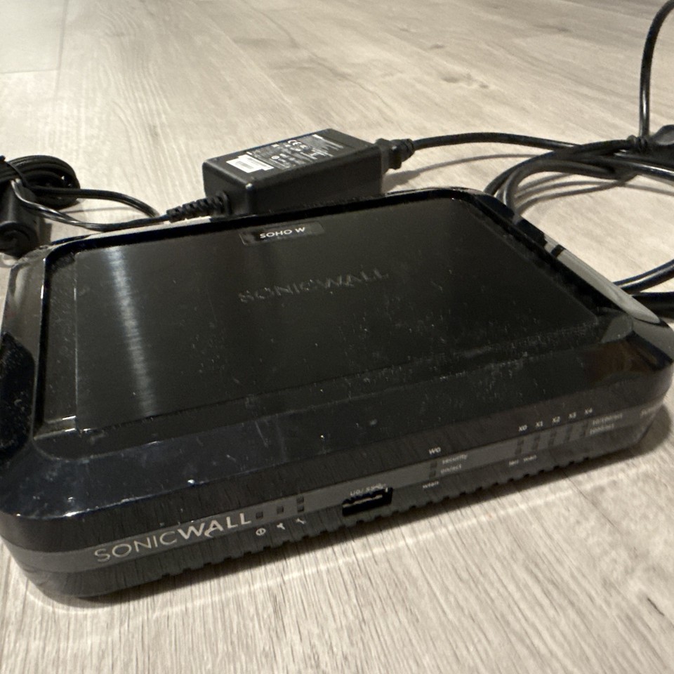 SonicWall SOHO W Firewall Appliance Network Security Device with Power Adapter | eBay