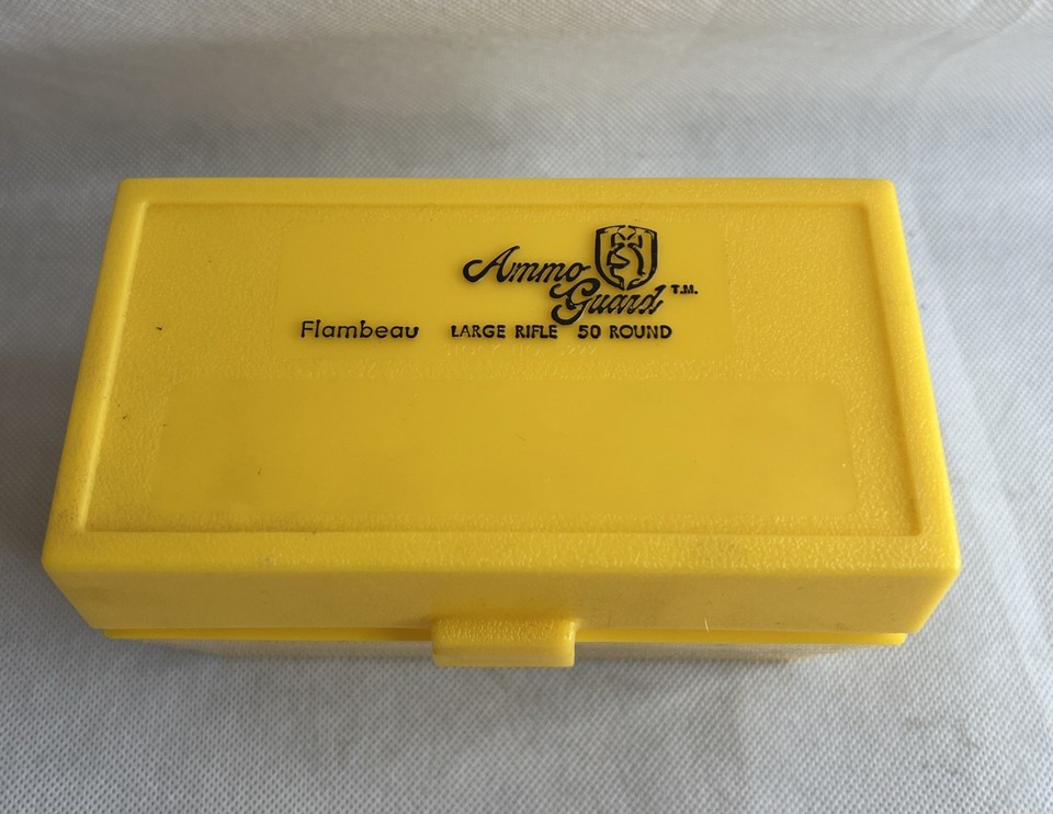 Flambeau Ammo Case-Gard Large Rifle Ammunition Ammo Storage Box 50 ...