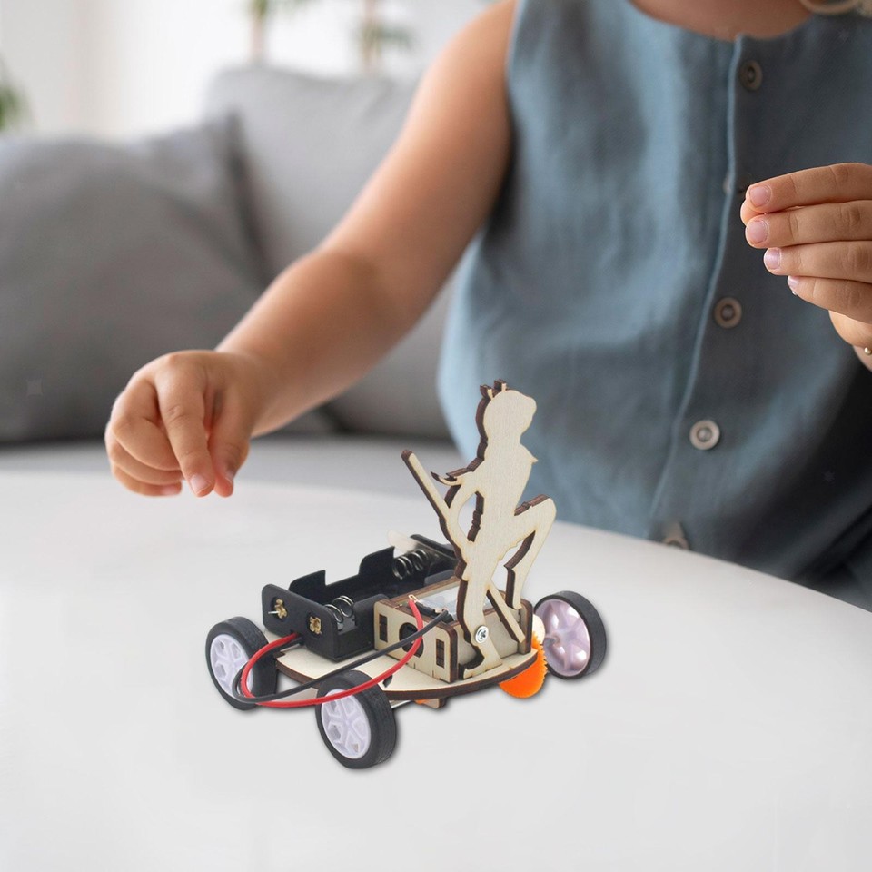 Educational DIY Craft Kit 3D Wooden Assemble Toy Birthday Gift ...