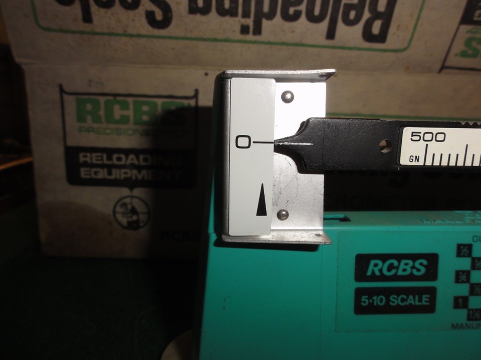 RCBS Model 5-10 Bullet & Powder Scale, MPN 09070, w/Powder Funnel | eBay