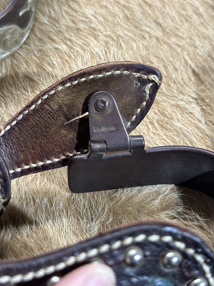 One-of-a-Kind Leather Spur Straps from Dodge City, KS + Colorado ...