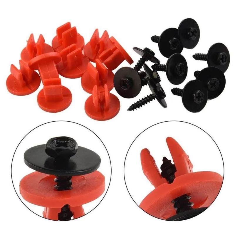 Automotive Retaining Clips Kit Vehicle Shielding Fastener Suitable for ...