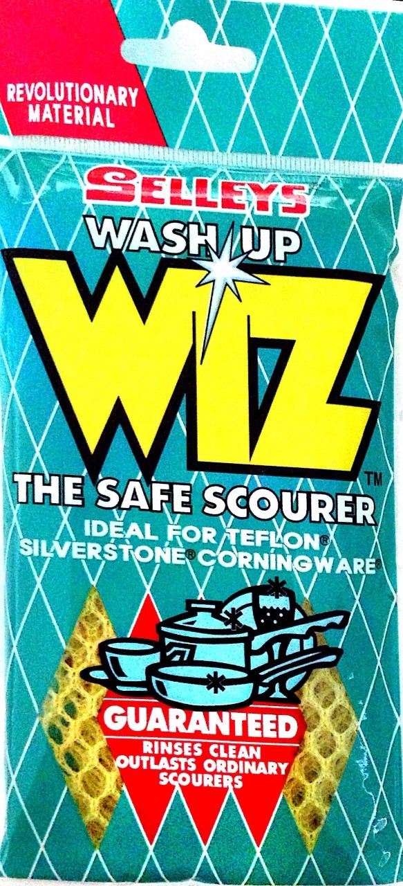 Cleaning, Housekeeping 20 x SELLEYS WASH UP WIZ SCOURER NON SCRATCH SFE ...