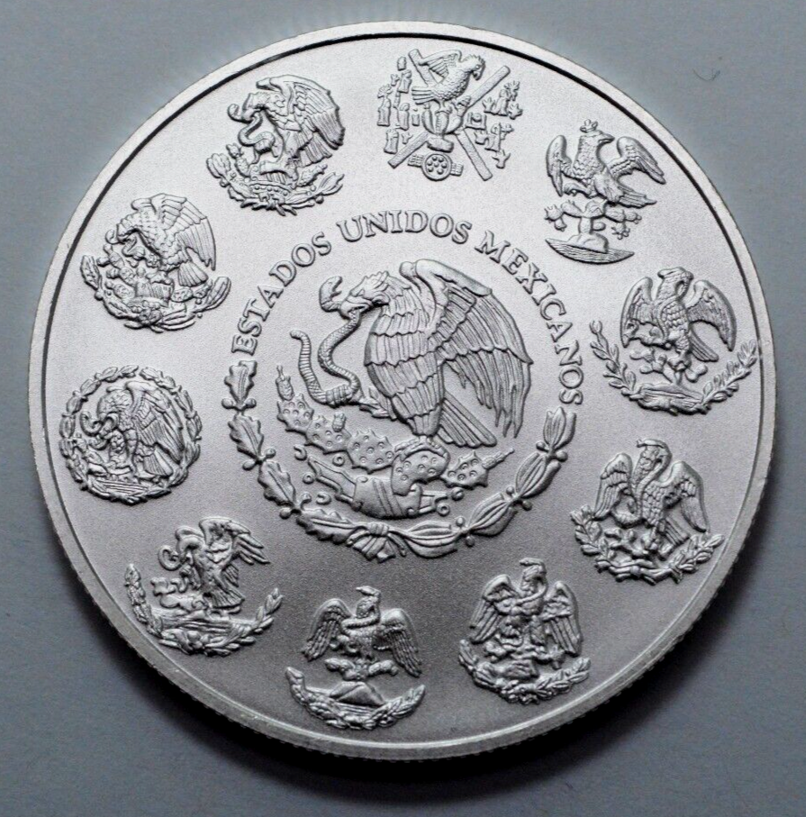 2023 1 Oz Onza Ley 999 SILVER MEXICO Libertad Plata Pura Coin Round UNC ...