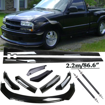 For Chevrolet Chevy S10 Front Bumper Spoiler Body Kit / Side Skirt ...