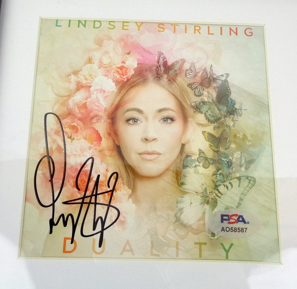 Lindsey Stirling Signed Autograph Duality CD Framed PSA/DNA COA | eBay