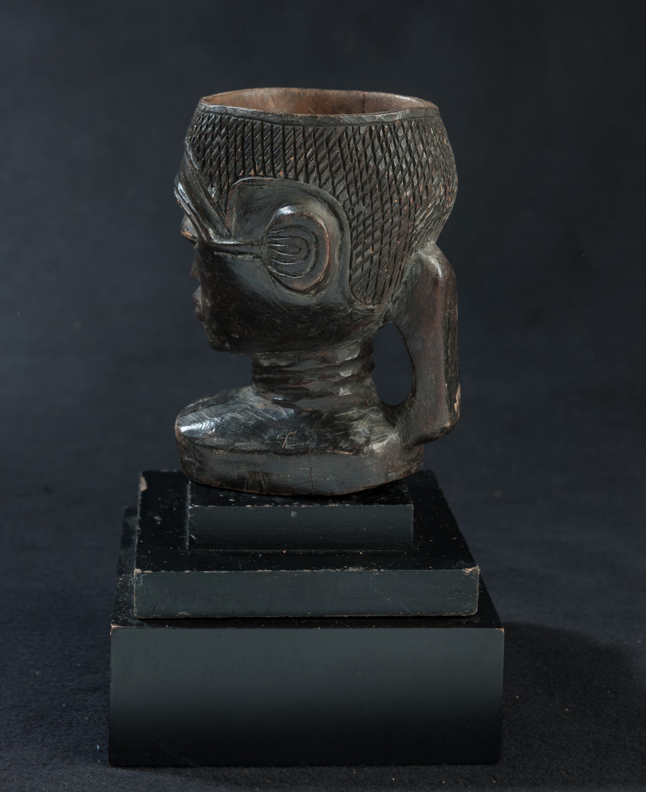 Bakuba Palm Wine Cup, Democratic Republic of Congo, Central African ...