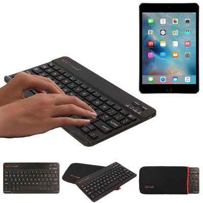 for Apple iPad Mini 7 6 5 4 Slim Wireless Bluetooth UK QWERTY Keyboard ...
