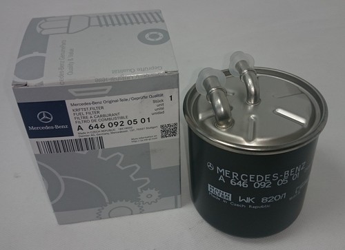 NEW Genuine Mercedes-Benz OM646 Diesel Engine Fuel Filter A6460920501 ...