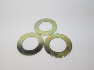 TORO WHEELHORSE (SET OF 3) FLAT WASHERS PART# 9202574 THIN WASHER BELOW ...
