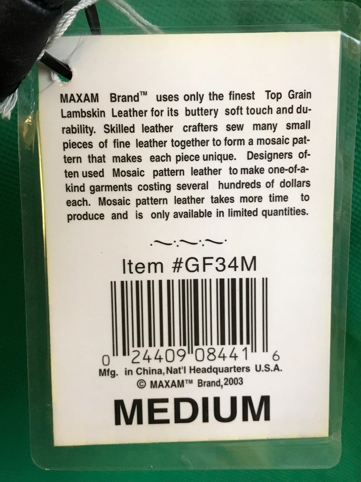 Maxam Brand Black Genuine Top Grain Lambskin Leather Jacket Italian ...