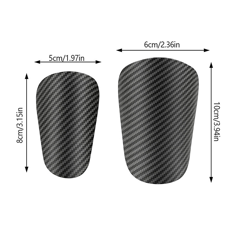 1Pair Mini Football Shin Pad Wear-resistant Shock Soccer Leg Training ...