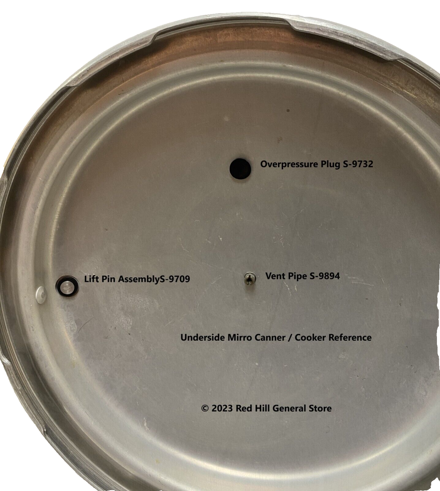 Mirro S-9732 Overpressure Plug for Mirro cookers and canners. Free ...