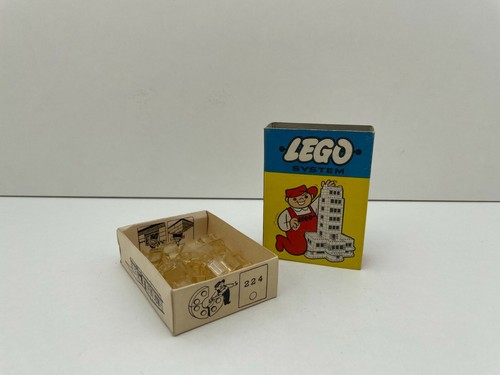 LEGO® 50er 50s Jahre Schachtel Mursten BOX Vintage OVP ORIGINAL NR 224 ...