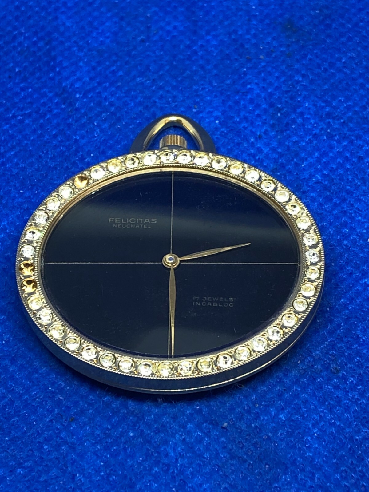 VINTAGE Montre Watch Uhr FELICITAS Neuchâtel 17 Jewels Swiss made ...