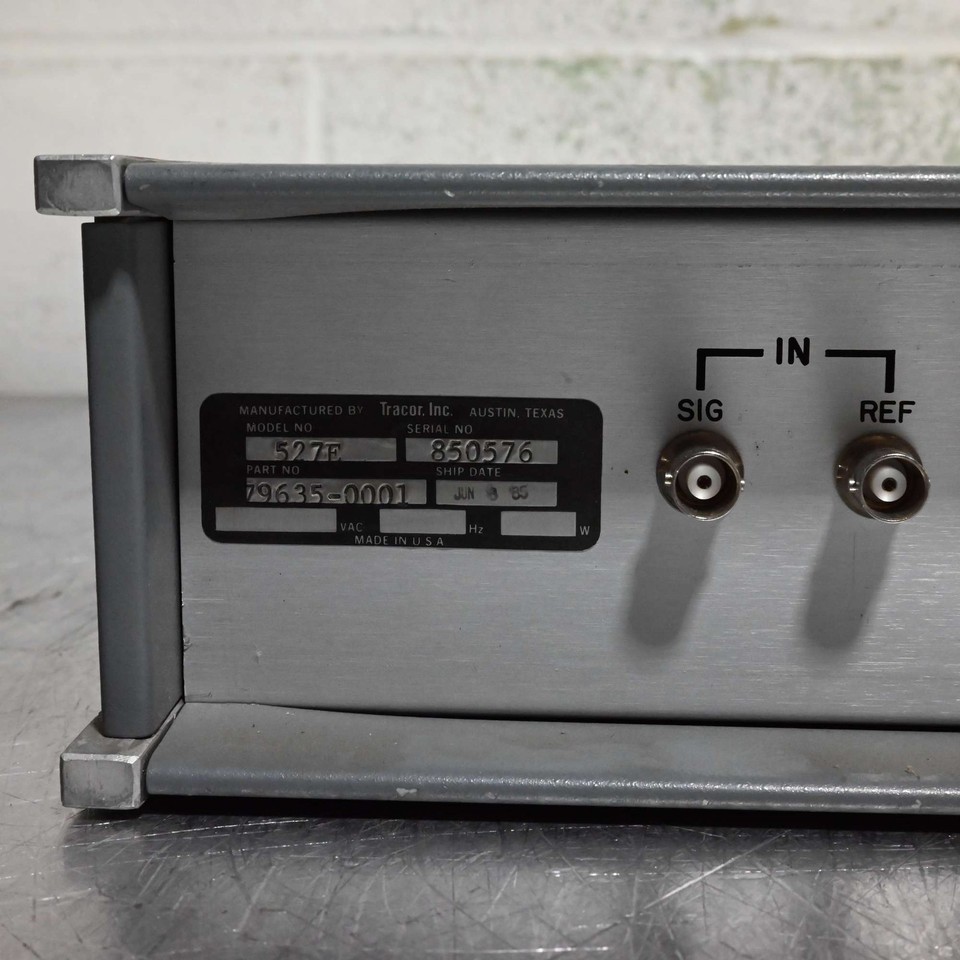 Tracor 527E Solid-State Frequency Difference Meter 79635-00001 | eBay