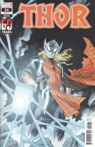 Thor #24C Shalvey Spider-Man 60th Variant VF 2022 Stock Image | eBay