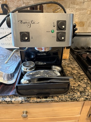 Starbucks Barista Espresso Machine Saeco Made In Italy Stainless Steel SIN 006 | eBay