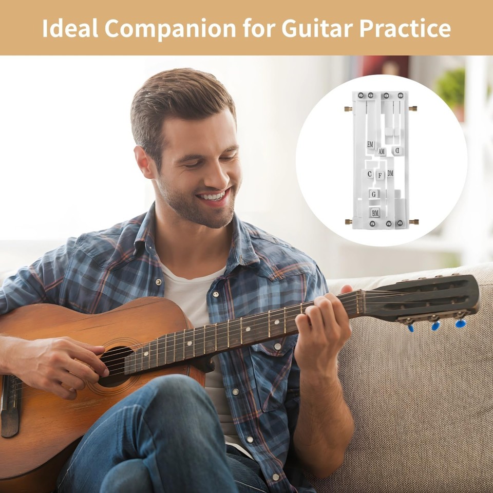 Guitar Chord Presser, Guitar Aid Chords Trainer, Chord Helper for ...