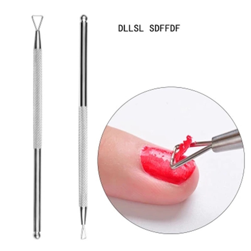 3 Pcs Nail Edge Cleaner Tool Anti Cuticle Message Tools for Manicure ...