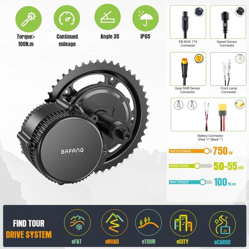 UART Bafang BBS02 48V750W 68mm Mid Drive Motor SW102/DPC18 | eBay