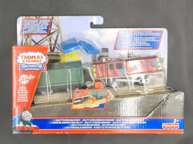 Thomas and Friends Trackmaster Salty's Fish Delivery Motorized Unopened ...