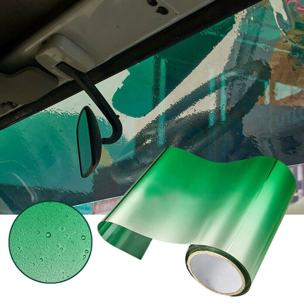 Green 1.5M UV Shade Car Stickers Sun Visor Strip Tint Film Car Front ...