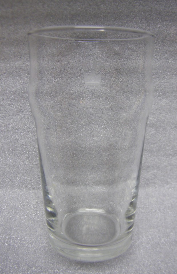 Nonic Pint with Crown Logo Beer Glass | eBay