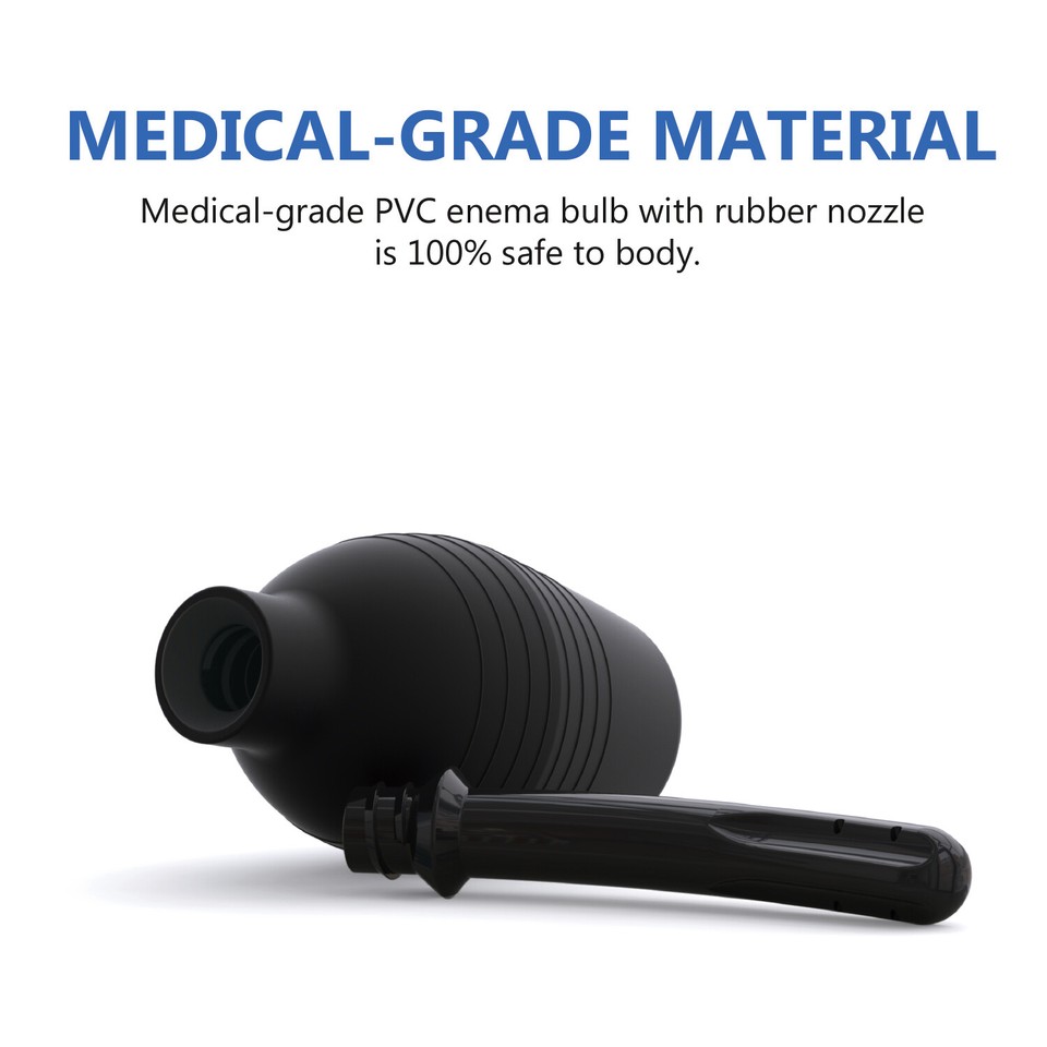 Anal Vaginal Bulb Douche Colonic Irrigation Rubber Enema Bulb Cleaner ...