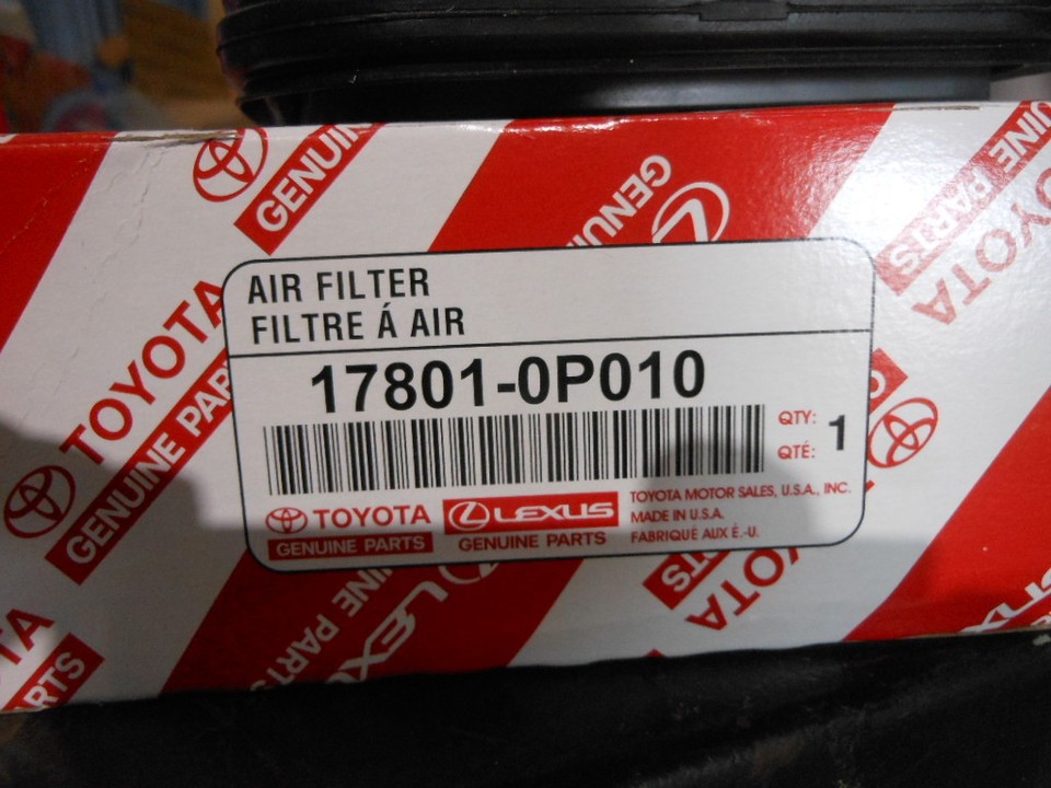 New Toyota OEM Genuine Air Filter Element 4Runner Tacoma Tundra 17801 ...