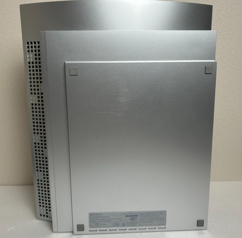 SONY PLAYSTATION 3 PS3 Satin Silver CECHH00 ss 40GB Console w ...