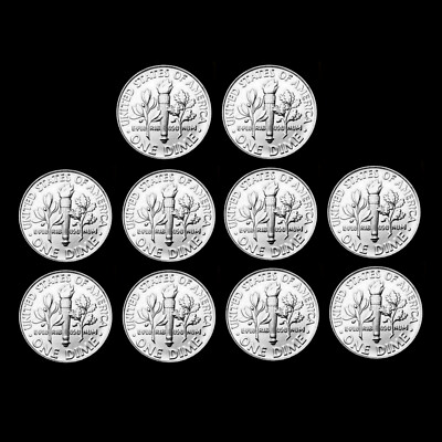 2015 2016 2017 2018 2019 P+D Roosevelt Dime Set Business Strikes from ...