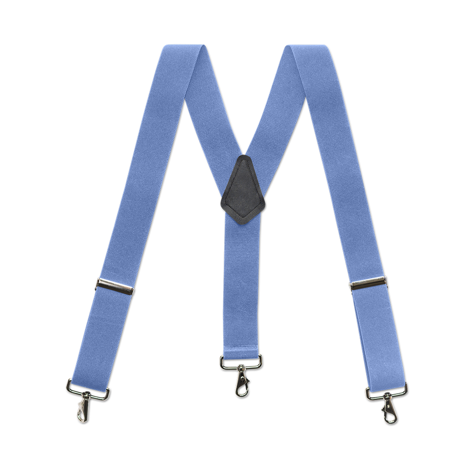 Men's Suspenders - Y Strong Material, Snap ons, Clips, USA Made | eBay