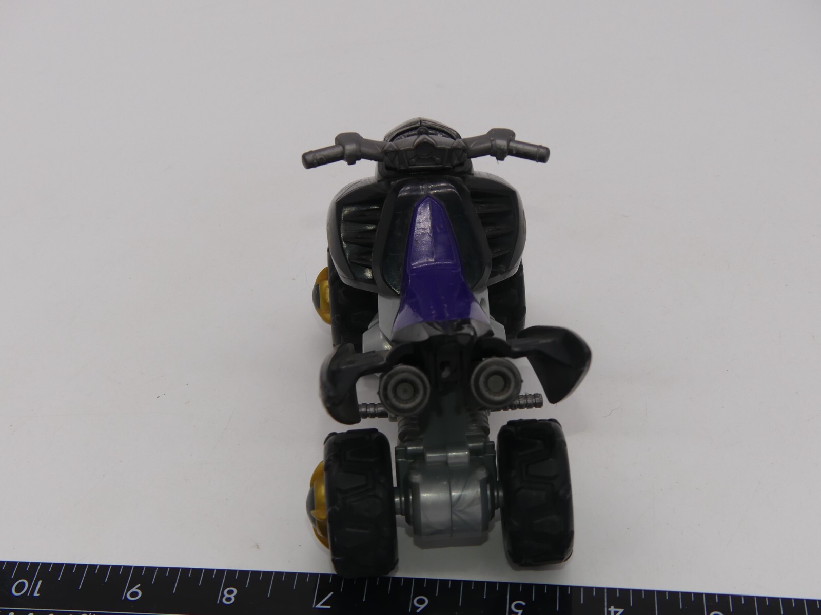 Power Rangers Dino Thunder Black ATV Cycle Ranger Quad 2004 Vehicle Toy ...