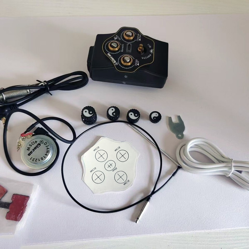 Acoustic Guitar Sound Box Vibration Pickup Reverb Chorus Delay Drum ...