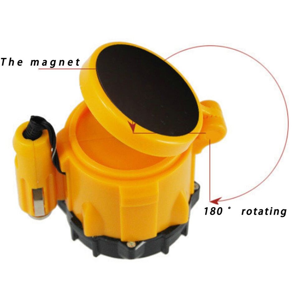 12V Car Cigarette Lighter Magnetic Emergency Spot Lamp Working 7 LED ...
