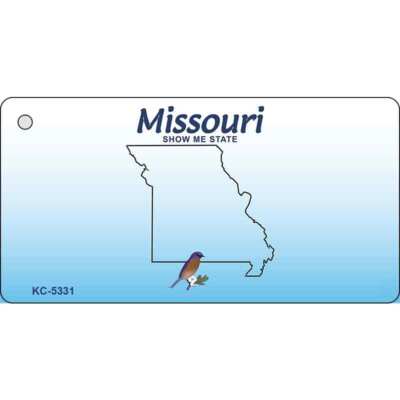 Missouri State Blank Novelty Metal Key Chain KC-5331 | eBay
